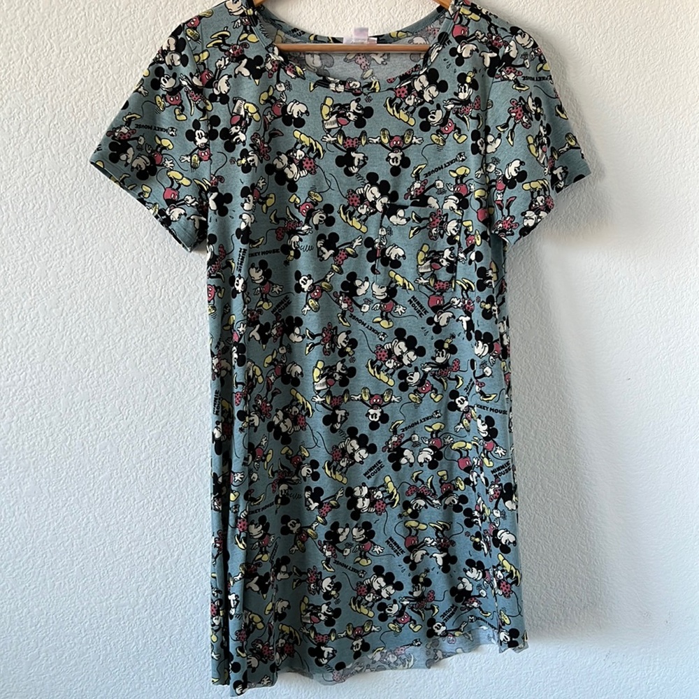 Lularoe X Disney Mickey & Minnie Dress - Gem